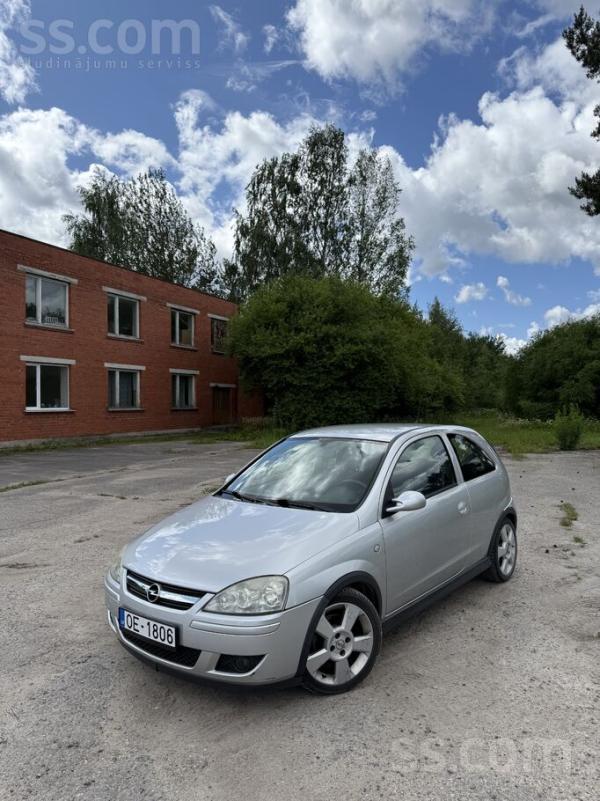 Opel Corsa 2004 Rīga, ar dzinēja tilpumu 1.40 L un nobraukumu 104 tūkst. km par 2600 €, foto 1 vietnē AUTOMOTO.COM.LV