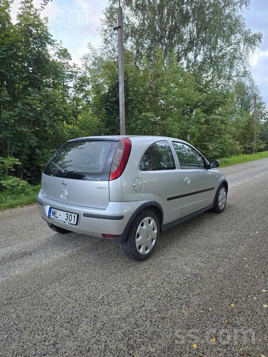 Opel Corsa 2004 Rēzekne, ar dzinēja tilpumu 1.30 L un nobraukumu 184 tūkst. km par 1700 €, foto 5 vietnē AUTOMOTO.COM.LV