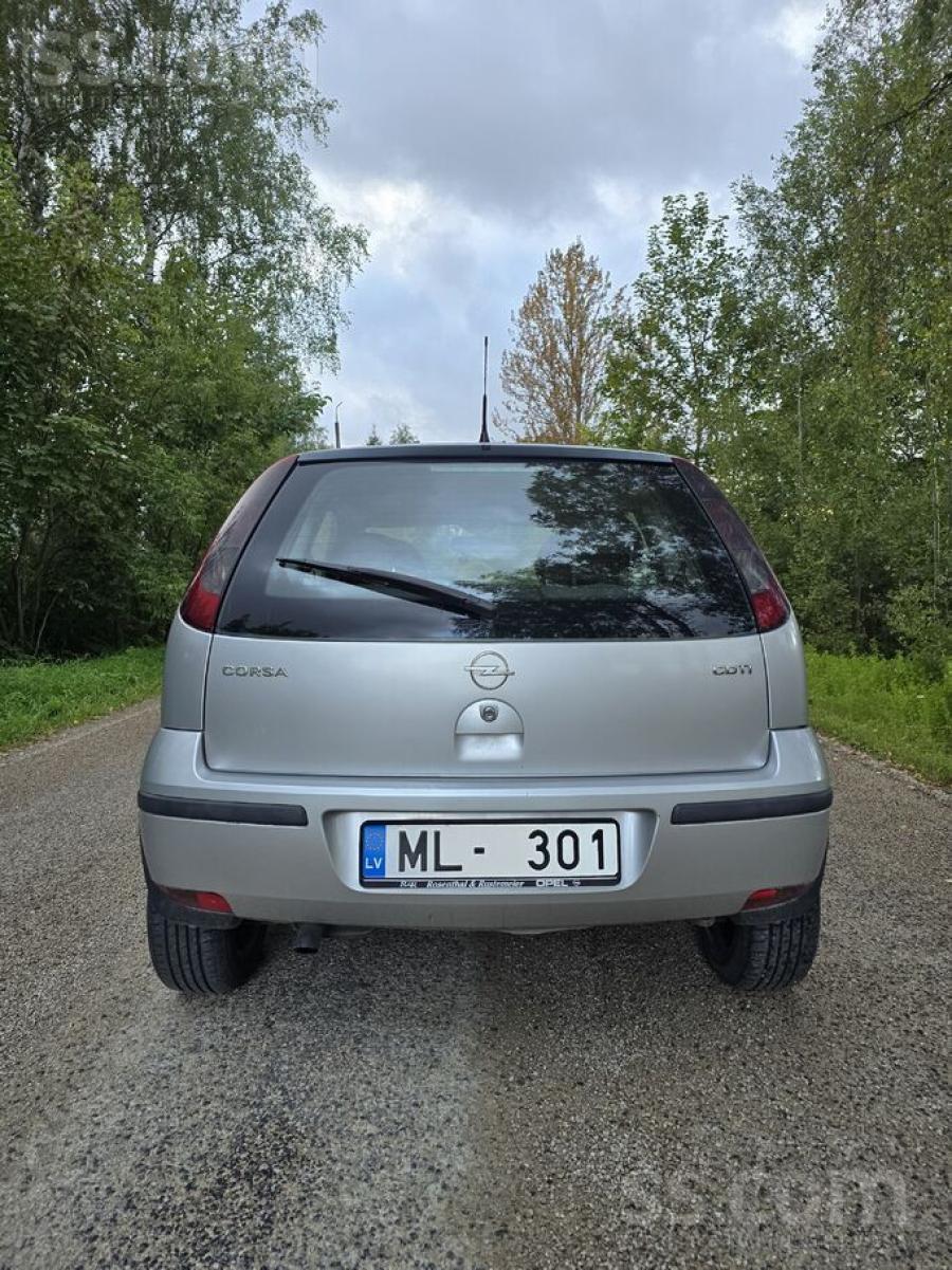 Opel Corsa 2004 Rēzekne, ar dzinēja tilpumu 1.30 L un nobraukumu 184 tūkst. km par 1700 €, foto 6 vietnē AUTOMOTO.COM.LV