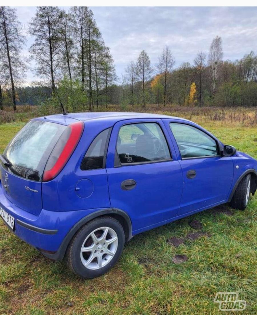 Opel Corsa 2005 Druskininkai, ar dzinēja tilpumu 1.20 L un nobraukumu 176 tūkst. km par 1800 €, foto 3 vietnē AUTOMOTO.COM.LV