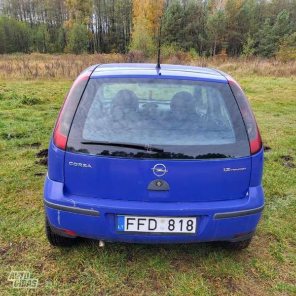 Opel Corsa 2005 Druskininkai, ar dzinēja tilpumu 1.20 L un nobraukumu 176 tūkst. km par 1800 €, foto 4 vietnē AUTOMOTO.COM.LV
