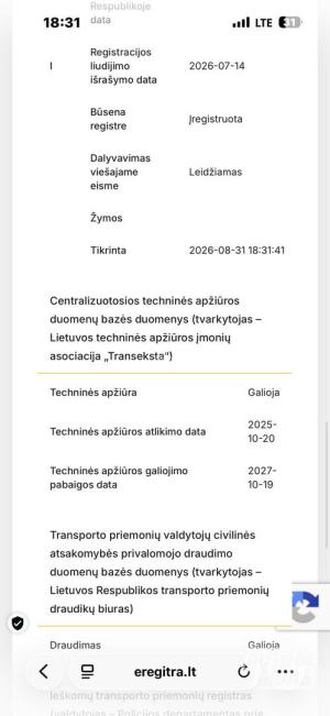 Opel Corsa 2006 Panevēža, ar dzinēja tilpumu 1.20 L un nobraukumu 300 tūkst. km par 400 €, foto 8 vietnē AUTOMOTO.COM.LV