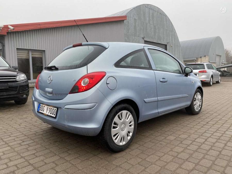 Opel Corsa 2007 Radviliškis, ar dzinēja tilpumu 1.23 L un nobraukumu 67 tūkst. km par 1950 €, foto 3 vietnē AUTOMOTO.COM.LV