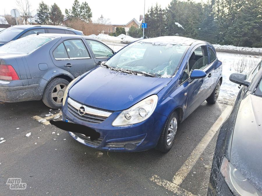 Opel Corsa 2007 in Vilnius, with an engine capacity of 1.20 L and mileage of 3 thousand km for 499 €, photo 1 on AUTOMOTO.COM.LV