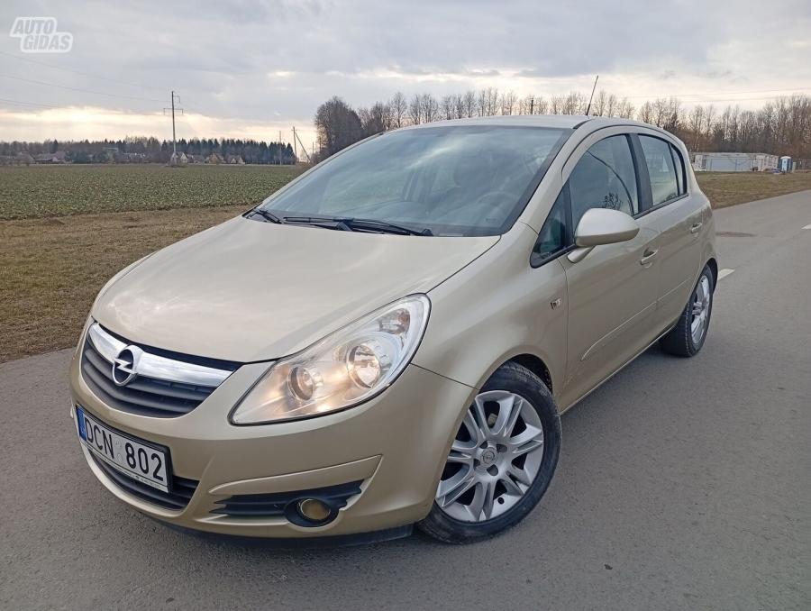 Opel Corsa 2007 Šauļi, ar dzinēja tilpumu 1.40 L un nobraukumu 101 tūkst. km par 1950 €, foto 1 vietnē AUTOMOTO.COM.LV