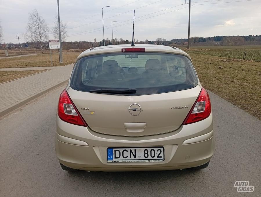 Opel Corsa 2007 Šauļi, ar dzinēja tilpumu 1.40 L un nobraukumu 101 tūkst. km par 1950 €, foto 6 vietnē AUTOMOTO.COM.LV