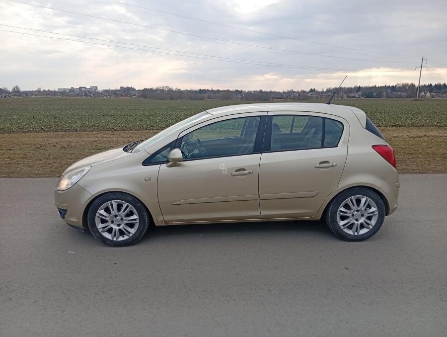 Opel Corsa 2007 Šauļi, ar dzinēja tilpumu 1.40 L un nobraukumu 101 tūkst. km par 1950 €, foto 7 vietnē AUTOMOTO.COM.LV