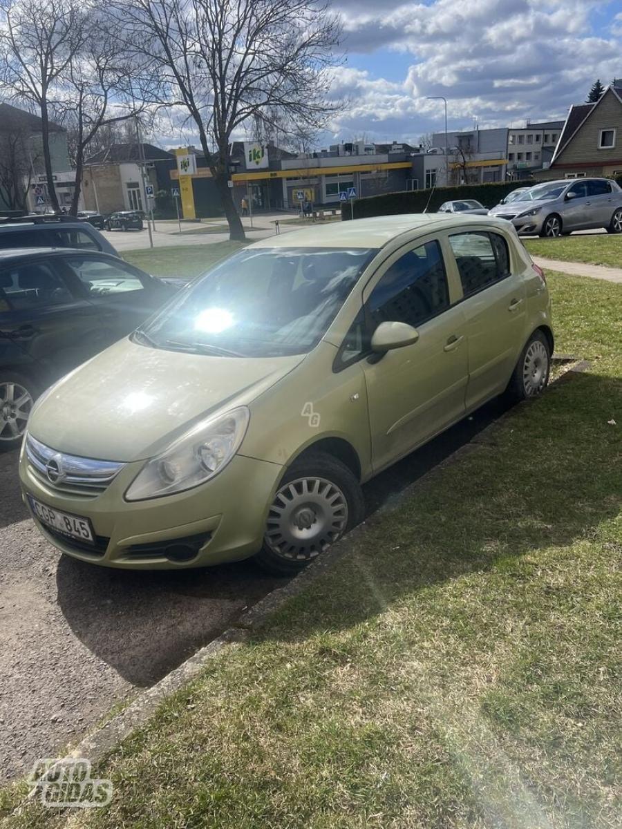 Opel Corsa 2007 in Raseiniai, with an engine capacity of 1.20 L and mileage of 138 thousand km for 400 €, photo 1 on AUTOMOTO.COM.LV