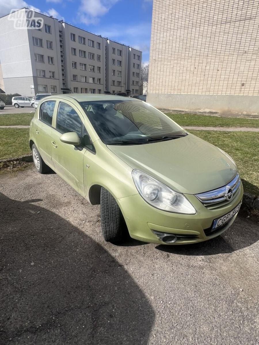 Opel Corsa 2007 in Raseiniai, with an engine capacity of 1.20 L and mileage of 138 thousand km for 400 €, photo 5 on AUTOMOTO.COM.LV