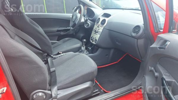 Opel Corsa 2007 in Riga, with an engine capacity of 1.20 L and mileage of 205 thousand km for 990 €, photo 8 on AUTOMOTO.COM.LV