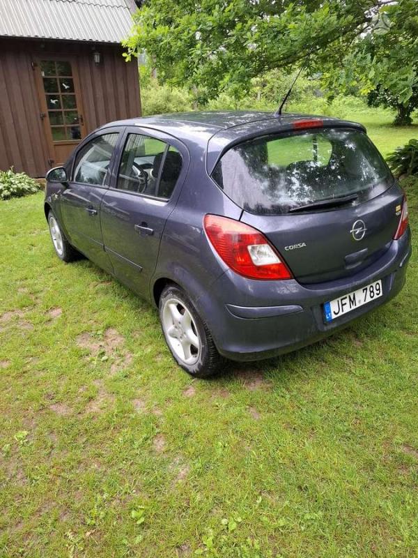 Opel Corsa 2007 Šauļi, ar dzinēja tilpumu 1.25 L un nobraukumu 164 tūkst. km par 1400 €, foto 2 vietnē AUTOMOTO.COM.LV