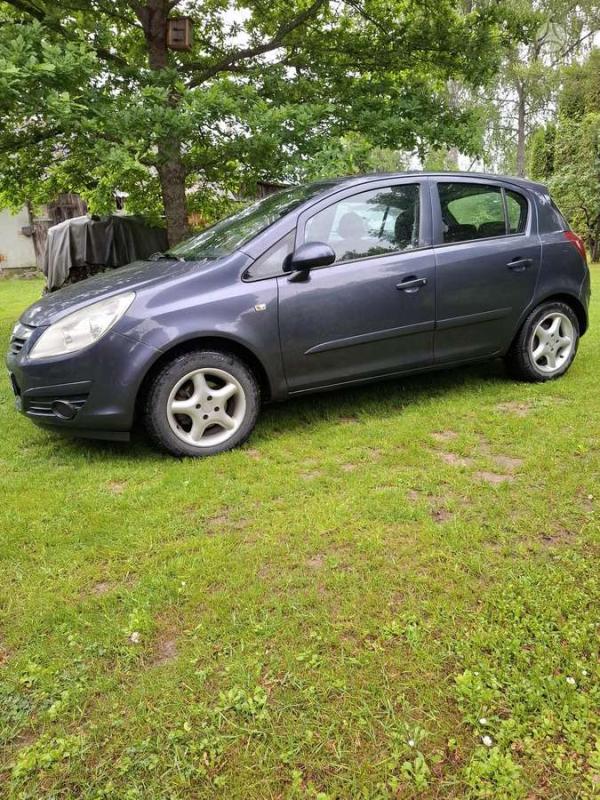 Opel Corsa 2007 Šauļi, ar dzinēja tilpumu 1.25 L un nobraukumu 164 tūkst. km par 1400 €, foto 3 vietnē AUTOMOTO.COM.LV