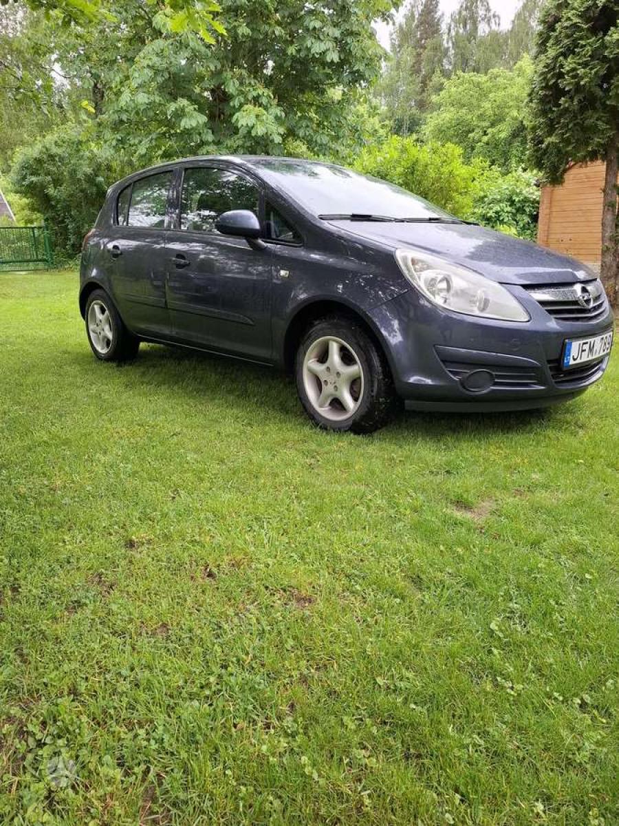 Opel Corsa 2007 in Siauliai, with an engine capacity of 1.25 L and mileage of 164 thousand km for 1400 €, photo 6 on AUTOMOTO.COM.LV