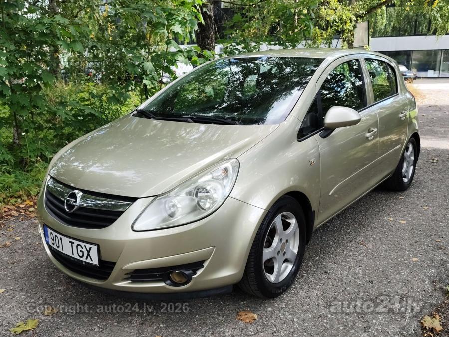 Opel Corsa 2007 Tartu, ar dzinēja tilpumu 1.40 L un nobraukumu 210 tūkst. km par 1950 €, foto 1 vietnē AUTOMOTO.COM.LV