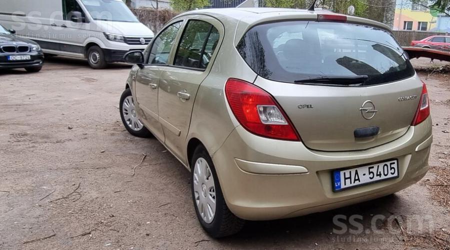 Opel Corsa 2008 Rīga, ar dzinēja tilpumu 1.30 L un nobraukumu 324 tūkst. km par 1550 €, foto 1 vietnē AUTOMOTO.COM.LV