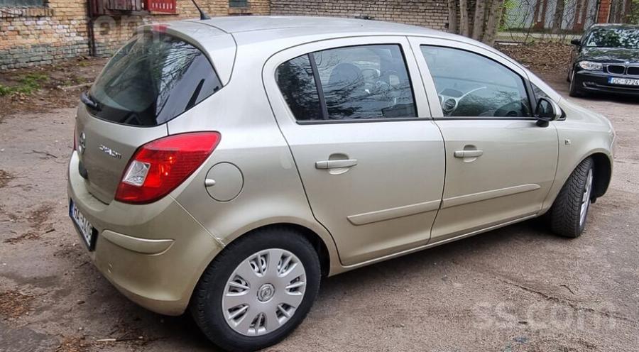 Opel Corsa 2008 Rīga, ar dzinēja tilpumu 1.30 L un nobraukumu 324 tūkst. km par 1550 €, foto 3 vietnē AUTOMOTO.COM.LV
