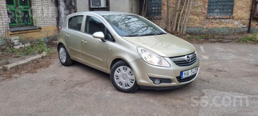 Opel Corsa 2008 Rīga, ar dzinēja tilpumu 1.30 L un nobraukumu 324 tūkst. km par 1550 €, foto 5 vietnē AUTOMOTO.COM.LV