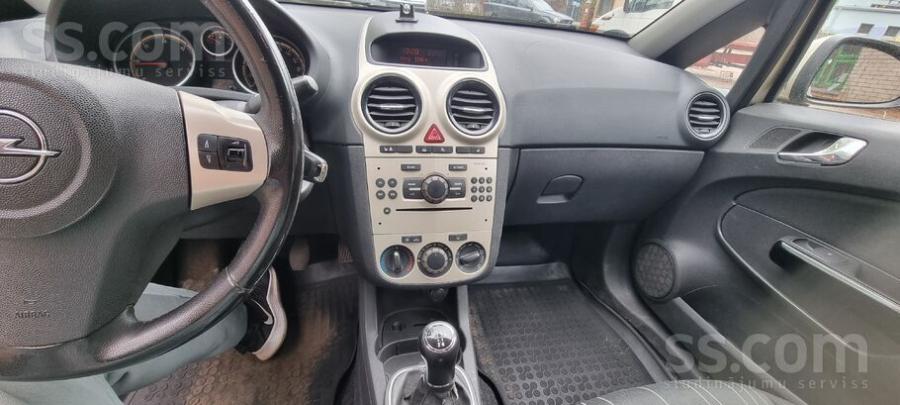 Opel Corsa 2008 Rīga, ar dzinēja tilpumu 1.30 L un nobraukumu 324 tūkst. km par 1550 €, foto 6 vietnē AUTOMOTO.COM.LV