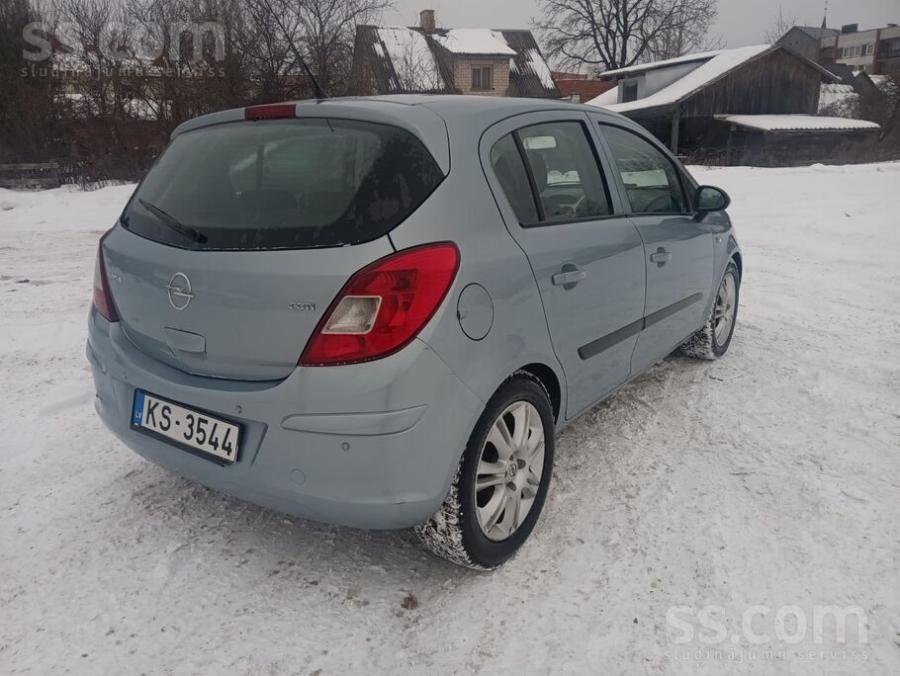 Opel Corsa 2008 Valmiera, ar dzinēja tilpumu 1.30 L un nobraukumu 180 tūkst. km par 2299 €, foto 4 vietnē AUTOMOTO.COM.LV