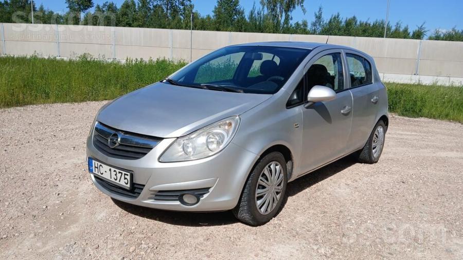 Opel Corsa 2008 Rīga, ar dzinēja tilpumu 1.40 L un nobraukumu 293 tūkst. km par 1100 €, foto 1 vietnē AUTOMOTO.COM.LV
