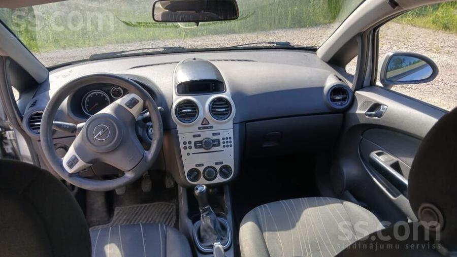Opel Corsa 2008 Rīga, ar dzinēja tilpumu 1.40 L un nobraukumu 293 tūkst. km par 1100 €, foto 13 vietnē AUTOMOTO.COM.LV