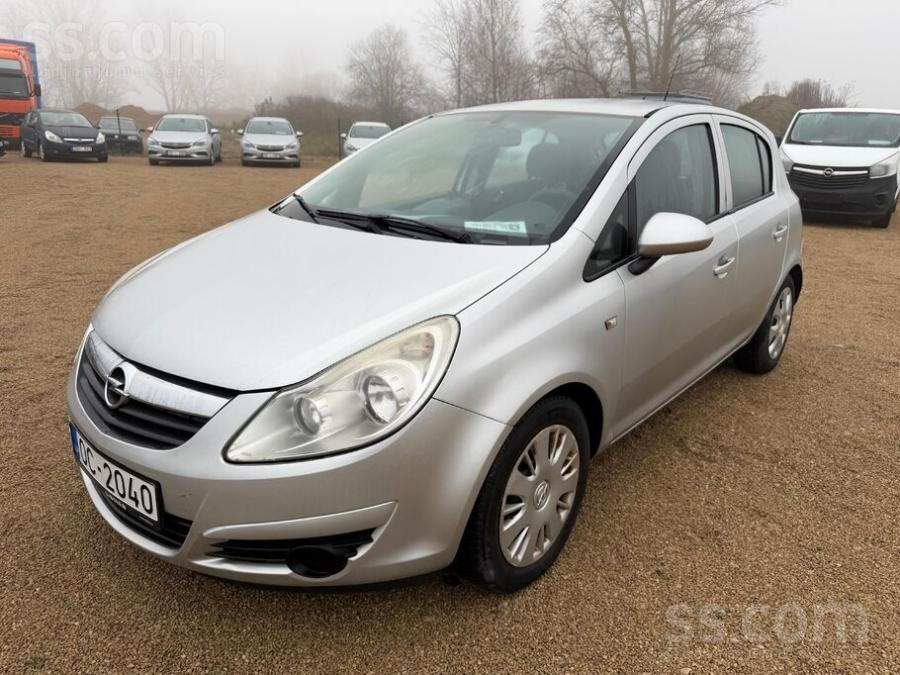 Opel Corsa 2009 in Jekabpils, with an engine capacity of 1.20 L and mileage of 339 thousand km for 1390 €, photo 7 on AUTOMOTO.COM.LV