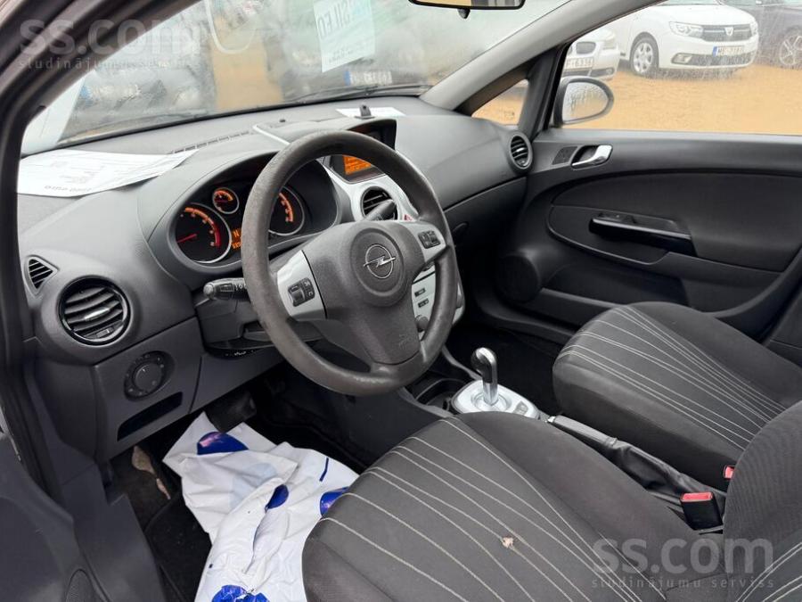 Opel Corsa 2009 in Jekabpils, with an engine capacity of 1.20 L and mileage of 339 thousand km for 1390 €, photo 12 on AUTOMOTO.COM.LV