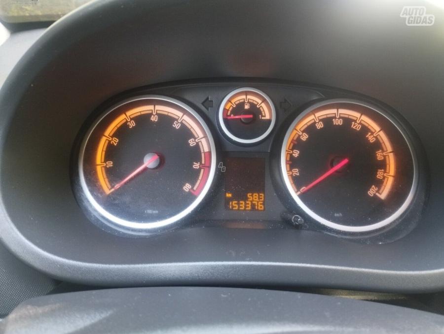 Opel Corsa 2012 in Vilnius, with an engine capacity of 1.20 L and mileage of 153 thousand km for 1500 €, photo 10 on AUTOMOTO.COM.LV