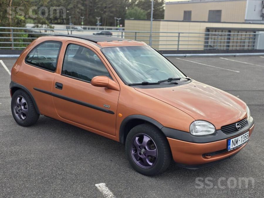 Orange Opel Corsa 2000 in Riga, with an engine capacity of 1.00 L and mileage of 189 thousand km for 1500 €, photo 6 on AUTOMOTO.COM.LV