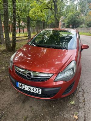 Orange Opel Corsa 2011 in Riga, with an engine capacity of 1.30 L and mileage of 184 thousand km for 2100 €, photo  on AUTOMOTO.COM.LV