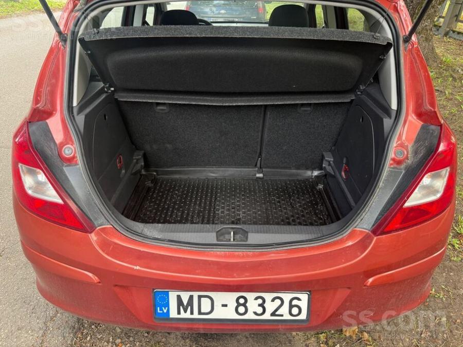 Oranžs Opel Corsa 2011 Rīga, ar dzinēja tilpumu 1.30 L un nobraukumu 184 tūkst. km par 2100 €, foto 7 vietnē AUTOMOTO.COM.LV