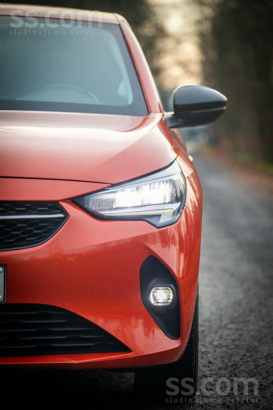 Orange Opel Corsa 2020 in Riga, with an engine capacity of 1.20 L and mileage of 85 thousand km for 11490 €, photo 3 on AUTOMOTO.COM.LV