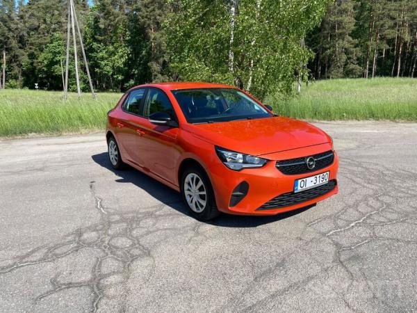 Orange Opel Corsa 2020 in Riga, with an engine capacity of 1.20 L and mileage of 70 thousand km for 9800 €, photo 2 on AUTOMOTO.COM.LV