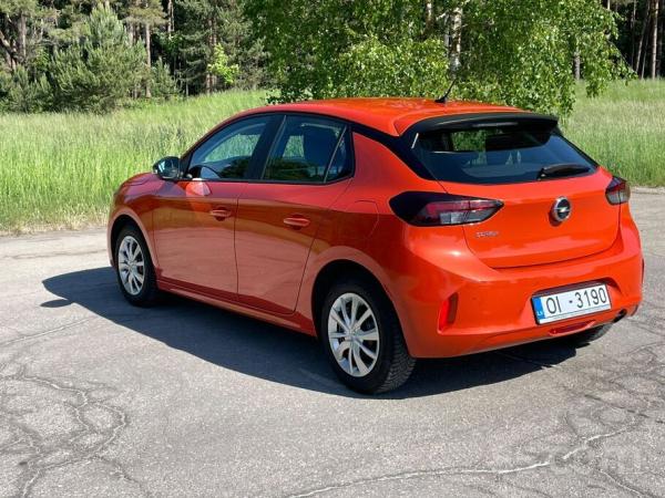 Orange Opel Corsa 2020 in Riga, with an engine capacity of 1.20 L and mileage of 70 thousand km for 9800 €, photo 4 on AUTOMOTO.COM.LV