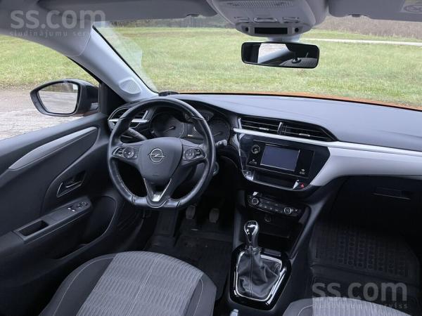 Orange Opel Corsa 2020 in Riga, with an engine capacity of 1.20 L and mileage of 70 thousand km for 9800 €, photo 6 on AUTOMOTO.COM.LV