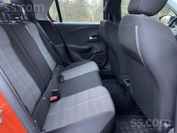 Orange Opel Corsa 2020 in Riga, with an engine capacity of 1.20 L and mileage of 70 thousand km for 9800 €, photo 8 on AUTOMOTO.COM.LV