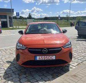 Orange Opel Corsa 2022 in Vilnius, with an engine capacity of 1.20 L and mileage of 42 thousand km for 5500 €, photo  on AUTOMOTO.COM.LV