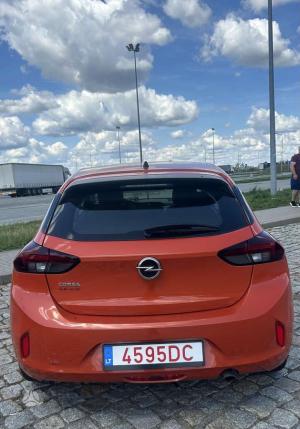 Orange Opel Corsa 2022 in Vilnius, with an engine capacity of 1.20 L and mileage of 42 thousand km for 5500 €, photo 5 on AUTOMOTO.COM.LV