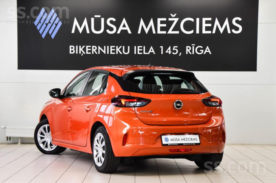 Orange Opel Corsa 2025 in Riga, with an engine capacity of 0.00 L and mileage of 10 thousand km for 20990 €, photo 7 on AUTOMOTO.COM.LV