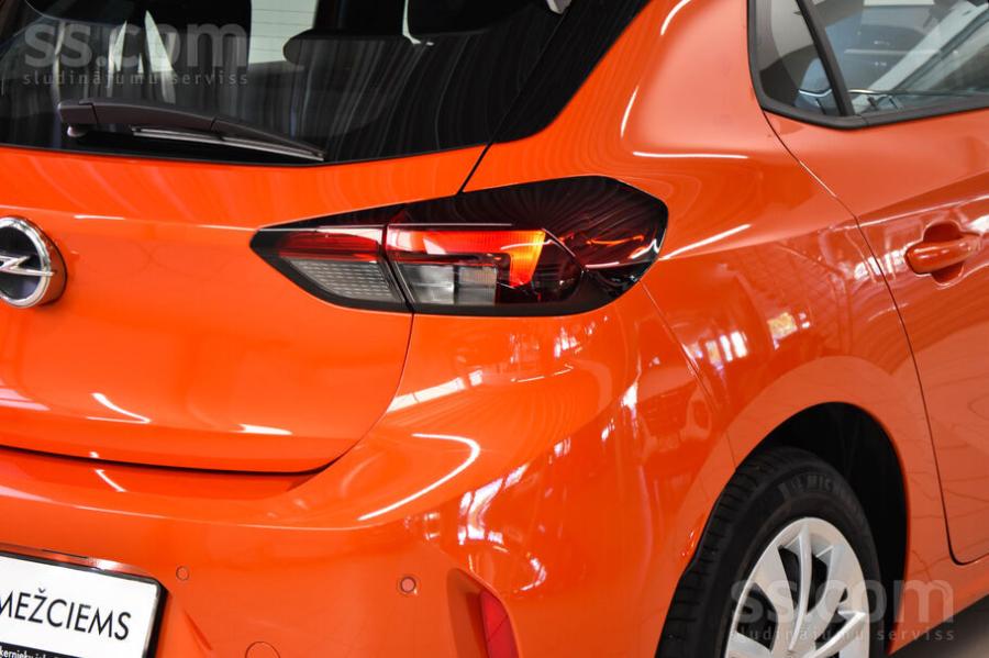 Orange Opel Corsa 2025 in Riga, with an engine capacity of 0.00 L and mileage of 10 thousand km for 20990 €, photo 11 on AUTOMOTO.COM.LV