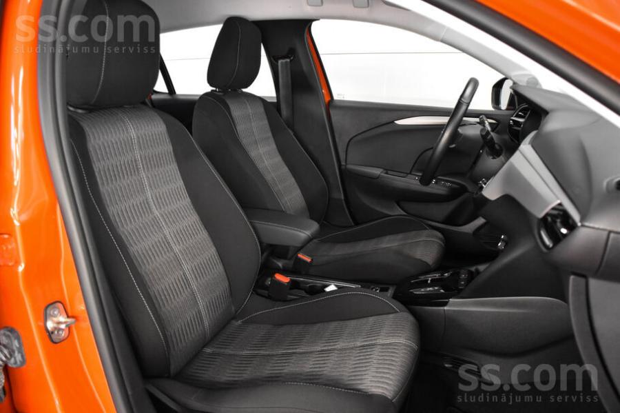Orange Opel Corsa 2025 in Riga, with an engine capacity of 0.00 L and mileage of 10 thousand km for 20990 €, photo 15 on AUTOMOTO.COM.LV