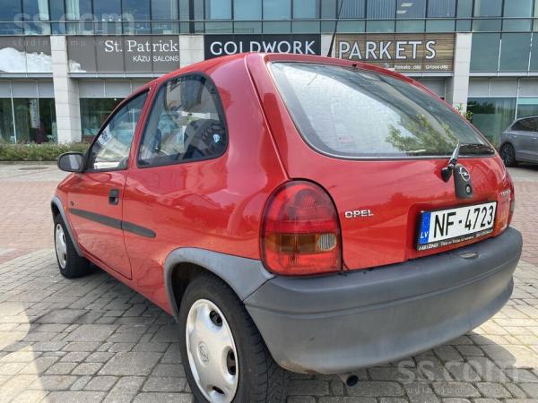 Sarkans Opel Corsa 1999 Rīga, ar dzinēja tilpumu 1.00 L un nobraukumu 0 tūkst. km par 800 €, foto 3 vietnē AUTOMOTO.COM.LV
