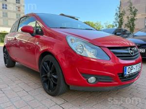 Sarkans Opel Corsa 2010 Rīga, ar dzinēja tilpumu 1.40 L un nobraukumu 0 tūkst. km par 2500 €, foto  vietnē AUTOMOTO.COM.LV