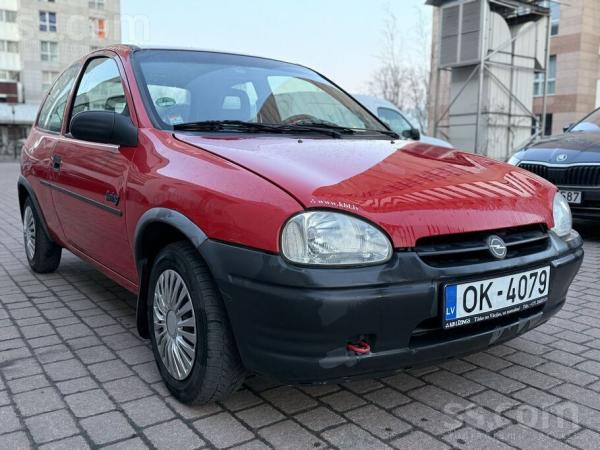 Sarkans Opel Corsa 1995 Rīga, ar dzinēja tilpumu 1.40 L un nobraukumu 0 tūkst. km par 900 €, foto 1 vietnē AUTOMOTO.COM.LV