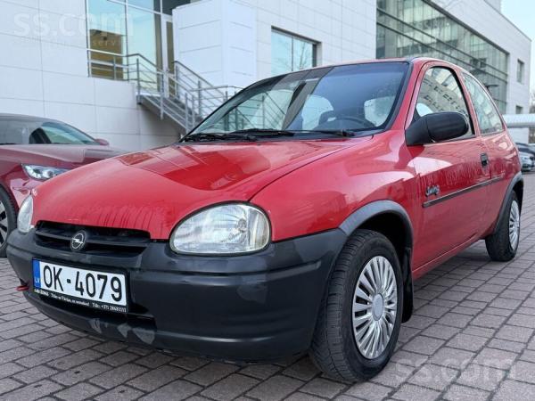 Sarkans Opel Corsa 1995 Rīga, ar dzinēja tilpumu 1.40 L un nobraukumu 0 tūkst. km par 900 €, foto 2 vietnē AUTOMOTO.COM.LV
