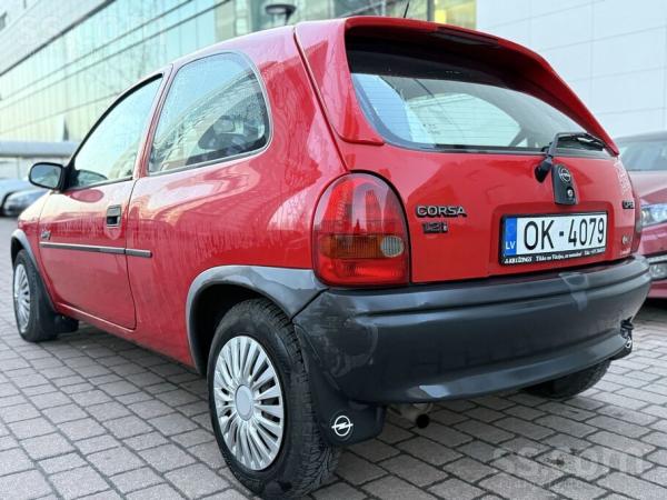 Sarkans Opel Corsa 1995 Rīga, ar dzinēja tilpumu 1.40 L un nobraukumu 0 tūkst. km par 900 €, foto 5 vietnē AUTOMOTO.COM.LV