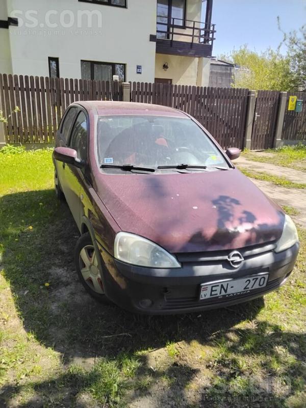 Sarkans Opel Corsa 2002 Rīga, ar dzinēja tilpumu 1.20 L un nobraukumu 196 tūkst. km par 1800 €, foto 3 vietnē AUTOMOTO.COM.LV