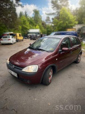 Sarkans Opel Corsa 2002 Rīga, ar dzinēja tilpumu 1.20 L un nobraukumu 204 tūkst. km par 600 €, foto 3 vietnē AUTOMOTO.COM.LV