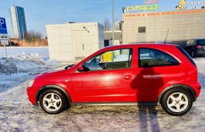 Red Opel Corsa 2005 in Klaipeda, with an engine capacity of 1.20 L and mileage of 169 thousand km for 990 €, photo 2 on AUTOMOTO.COM.LV