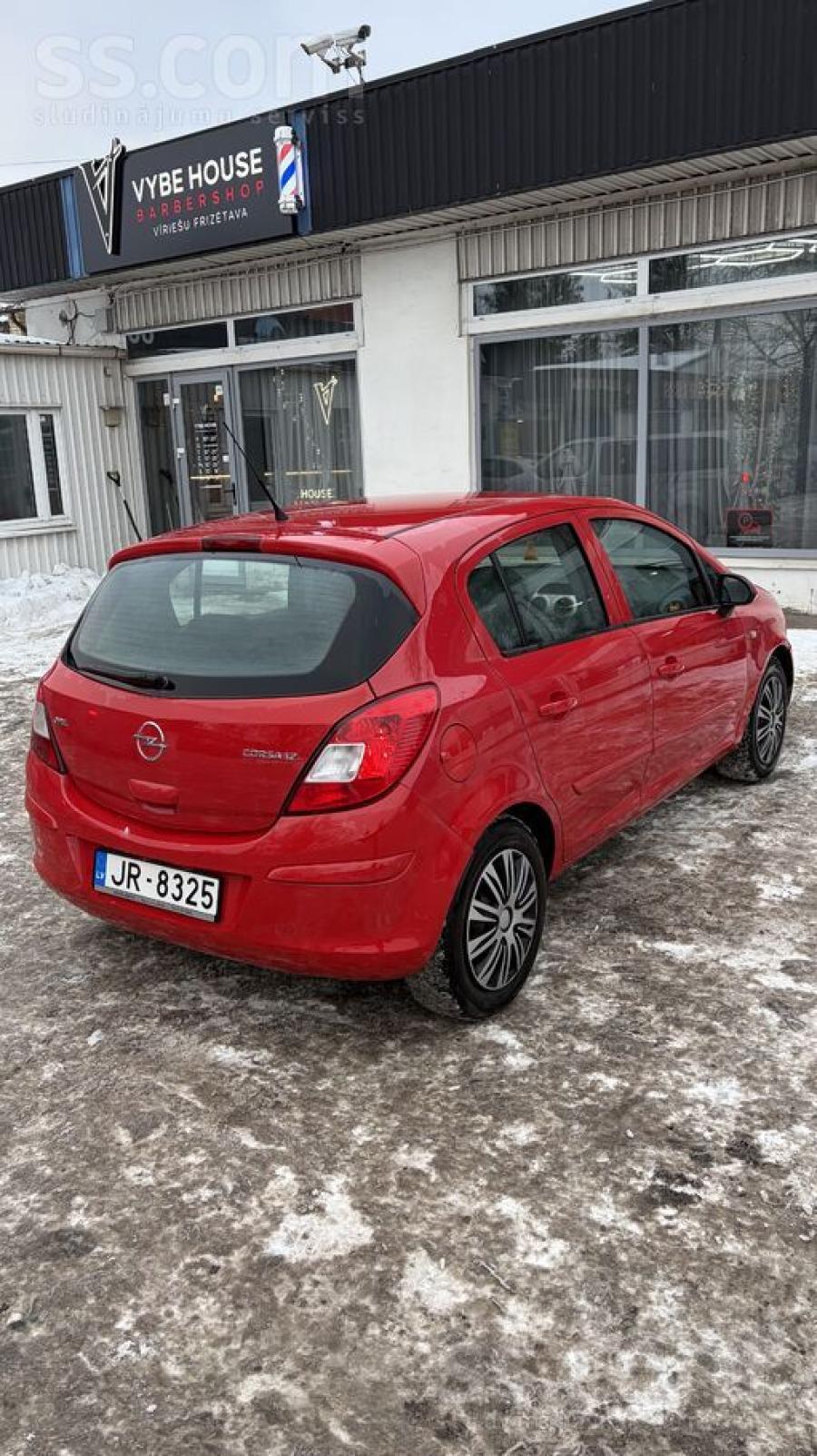 Sarkans Opel Corsa 2007 Rīga, ar dzinēja tilpumu 1.20 L un nobraukumu 188 tūkst. km par 1200 €, foto 3 vietnē AUTOMOTO.COM.LV